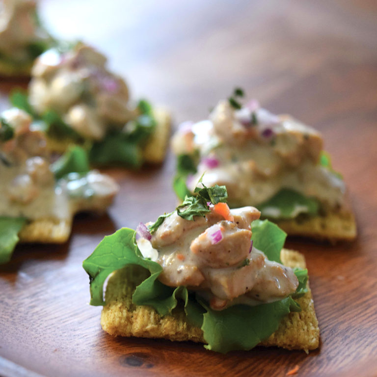 Loma Linda TUNO Lemon Pepper Canapés - Plant Based Pantry